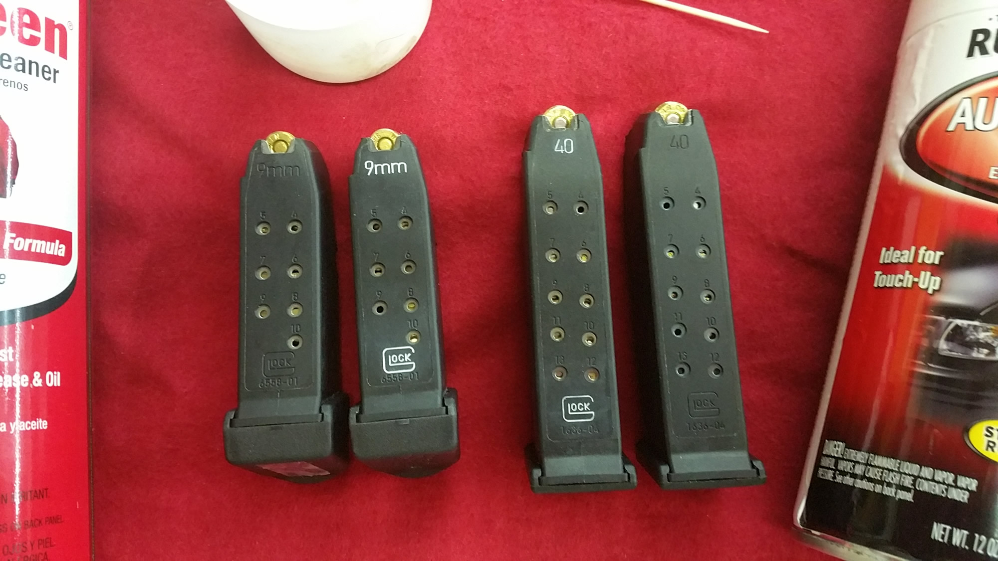 Painting the etched Caliber & Glock Logo on OEM magazines - EASY ...