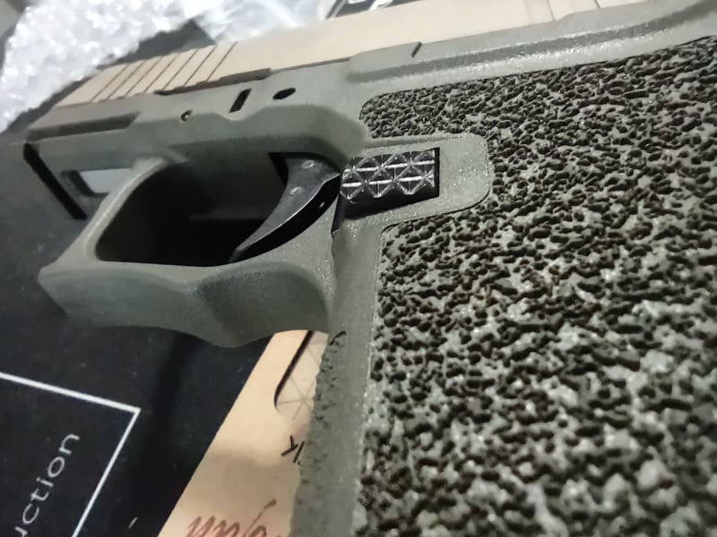 OK first impressions for my Nvoke mag releases and slide takedown ...