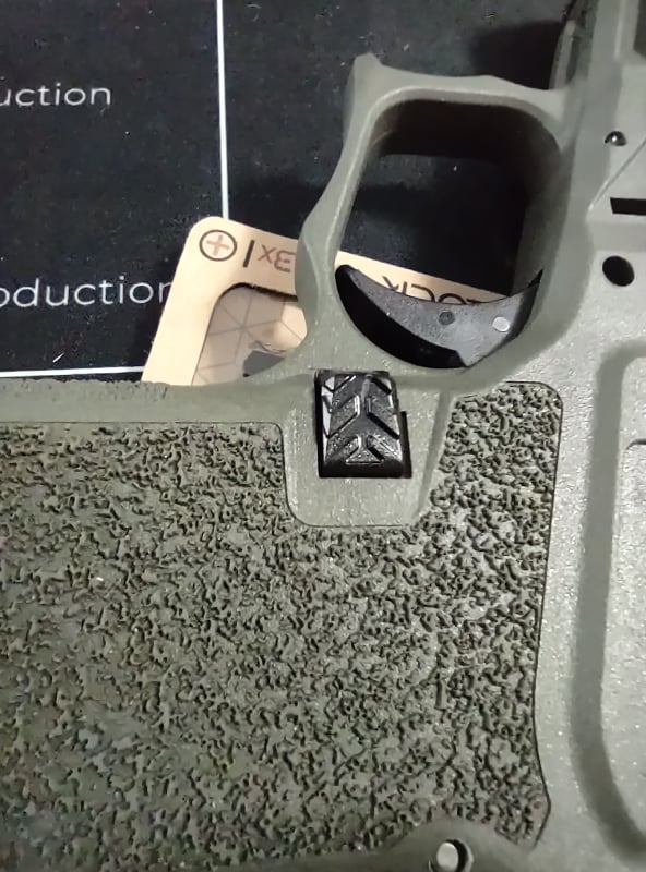OK first impressions for my Nvoke mag releases and slide takedown ...