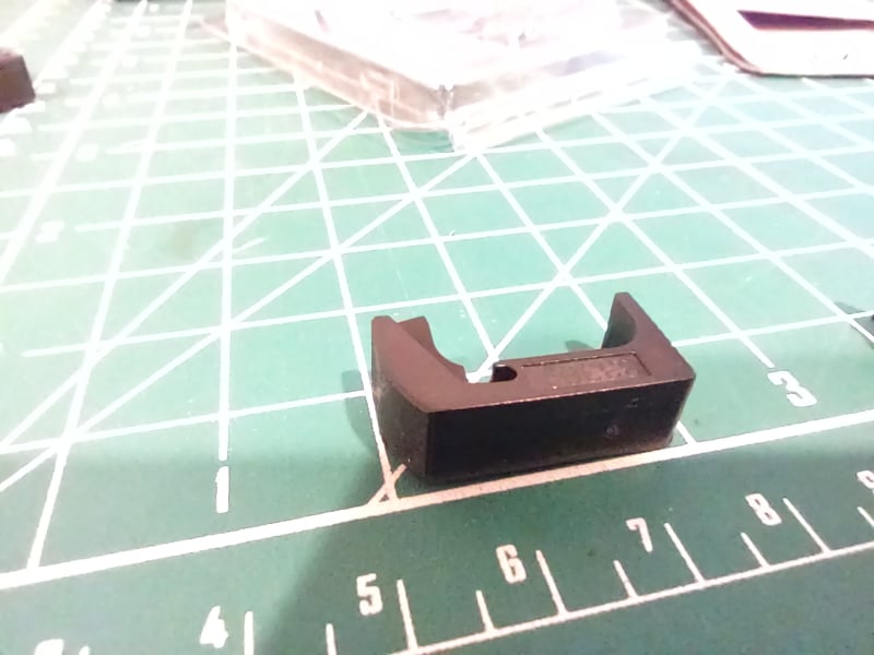 OK first impressions for my Nvoke mag releases and slide takedown ...